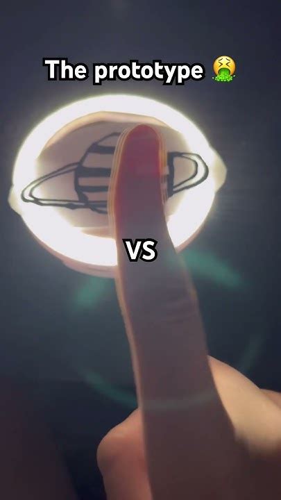The Prototype Vs Product 🤩😱 Shorts Viral Galaxy Space Aesthetic