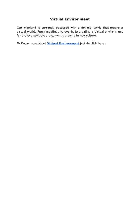 Ppt Virtual Environment Powerpoint Presentation Free Download Id 11323717