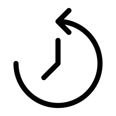 Counterclockwise Rotation Icon 47847406 Vector Art At Vecteezy