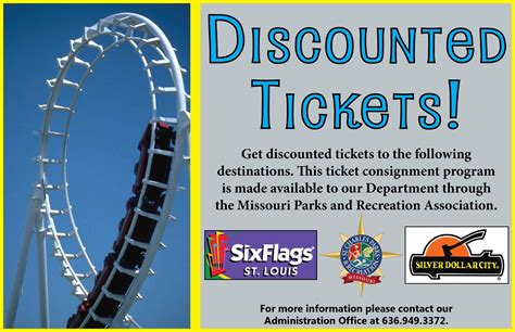 Six Flags Printable Tickets