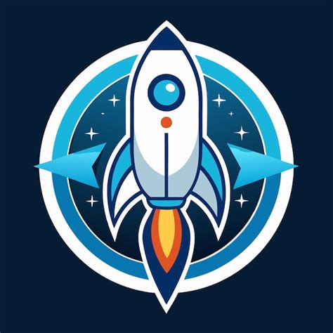 Rocket Code Vector Logo Design Innovative And Dynamic Branding For Tech And Development