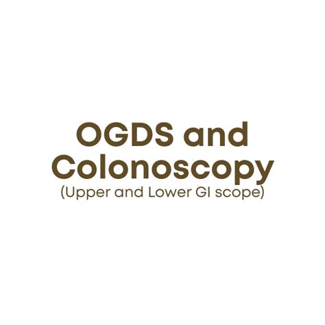 Colonoscopy Lower GI Scope
