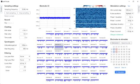 OpenMEA Studio Allows For Viewing Analyzing And Saving Neural