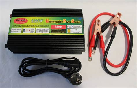 Преобразователь напряжения WIMPEX 3200W 12V UPS цена 4840 грн Prom