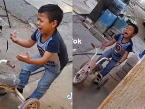 De piedra Niño cantando Castillos de Amanda Miguel se vuelve viral en TikTok
