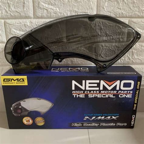 Promo Tutup Filter Udara Cover Tutup Hawa Transparan Veloscope Nmax 155