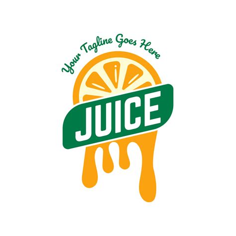 Fruit Juice Logo Fresh Drink Logo 37894006 Vector Art At Vecteezy