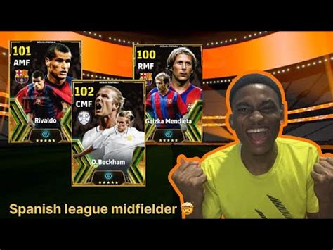 SPANISH LEAGUE MIDFIELDERS PACK OPENING EFOOTBALL 24 MOBILE YouTube