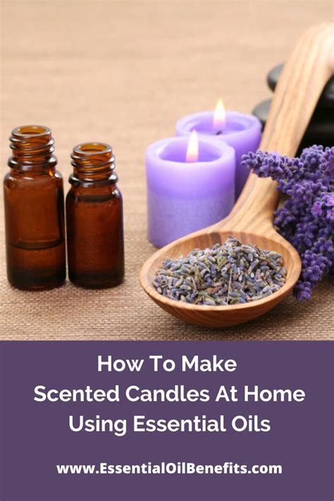 How To Make Scented Candles At Home With Essential Oils