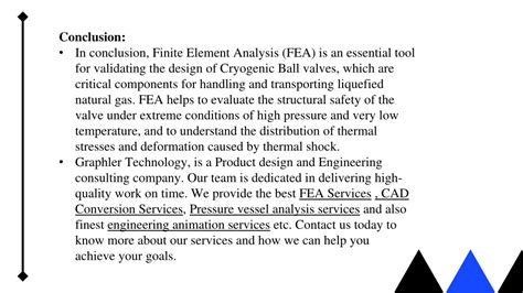 Ppt Finite Element Fea Thermal Shock Analysis Of A Cryogenic Ball
