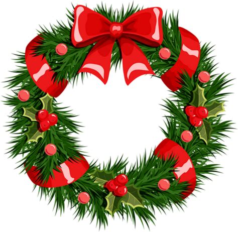 Clipart Couronne De Noël
