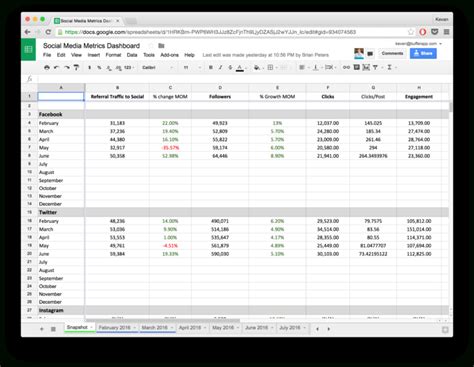 Influencer Marketing Spreadsheet Pertaining To 10 Readytogo Marketing