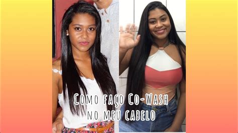 COMO FAÇO CO WASH NO MEU CABELO LAIS JULIÃO YouTube
