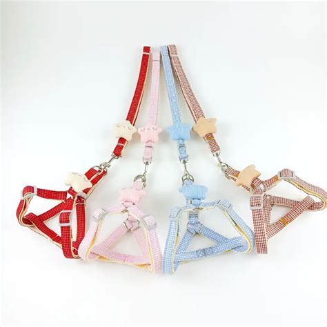 1pc 애완견 강아지 조정 가능한 통기성 가죽 끈 당기는 밧줄 하네스 조끼 가슴 스트랩 Temu Republic Of Korea