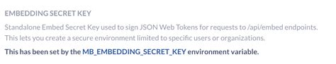 Avoid Unnecessarily Exposing The Embedding Secret · Issue 30354