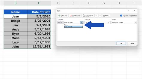 How To Sort By Date In Excel