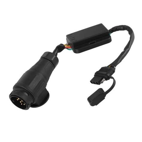 WXS Accessoire de remorque Connecteur de Remorque Adaptateur de Câblage de Feu Arrière Européen