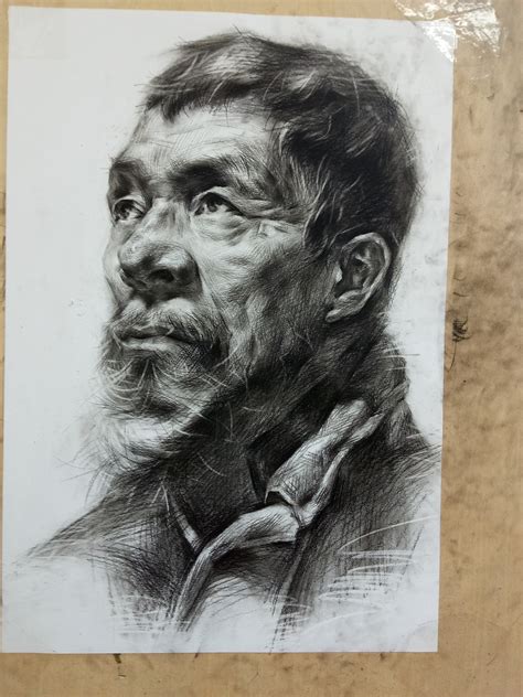 素描头像苏倾 站酷zcool