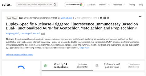 Duplex Specific Nuclease Triggered Fluorescence Immunoassay Based On