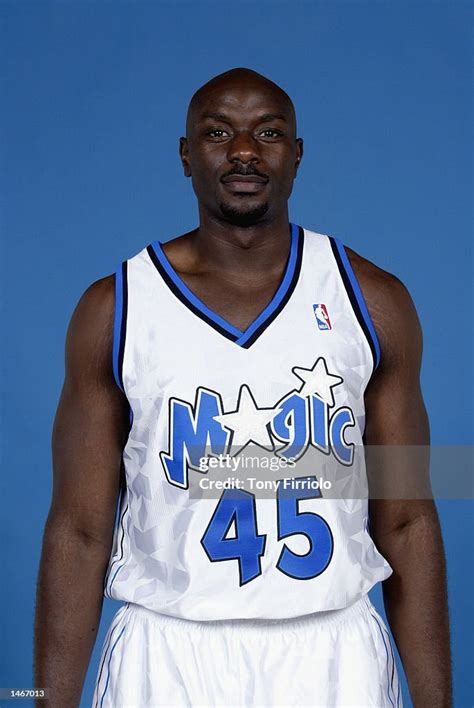 Obinna Ekezie Of The Orlando Magic Poses For A Portrait During Media