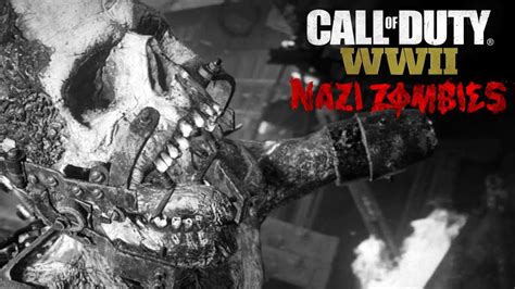 CALL OF DUTY WWII MODO ZOMBIES Em 4K 60fps Jogando Pela Primeira Vez