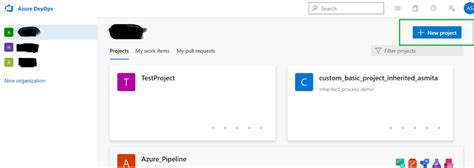 Microsoft Azure Create Project In Azure Devops Using Basic Process