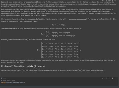 Each Web Page Is Represented By A Node Labeled From A