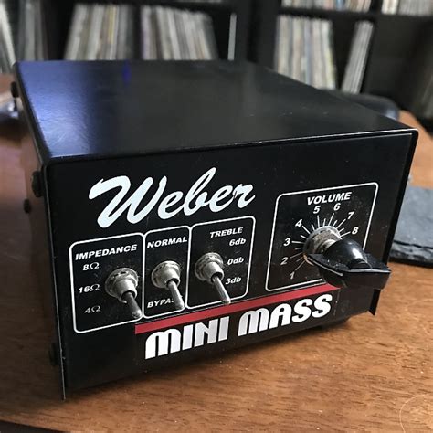 Weber Mini Mass 50 Watt Attenuator Reverb