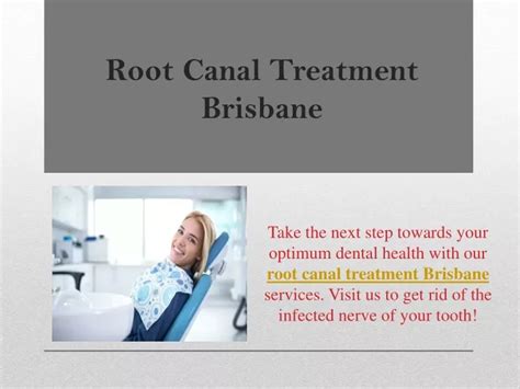 Ppt Root Canal Treatment Brisbane Powerpoint Presentation Free