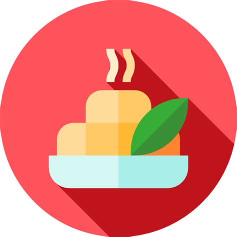 Tofu Flat Circular Flat Icon