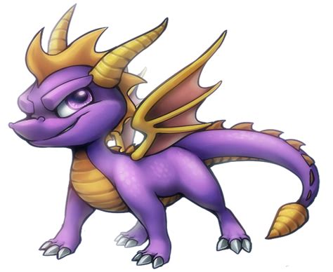 Download Spyro Character Video Game Wallpaper By Kawiku