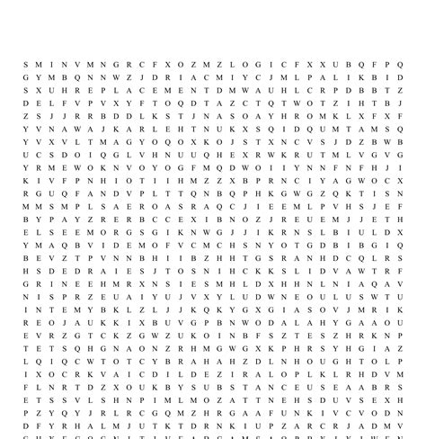 Cognitive Distortions Word Search