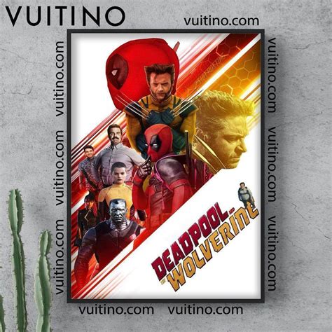 Deadpool And Wolverine Movie 2024 29 Vertical Poster No Frame