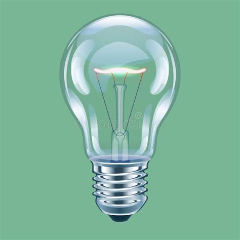 Filament Lamp Stock Vector Illustration Of Light Graphic
