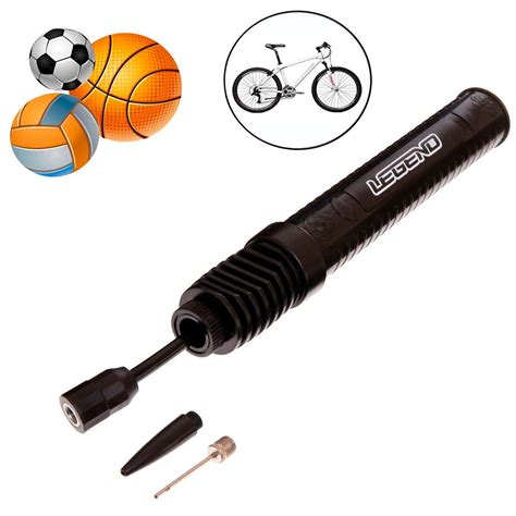Ручной насос для мяча "Legend Ball Pump FB-3422" Черный, портативный ...