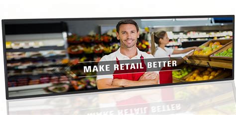 Custom Shelf Edge LCD Display 29 HL2900 Company Highlight