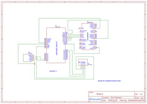 Arduino With Ethernet Ultrasonic Sensor Platform For Creating And Sharing Projects Oshwlab