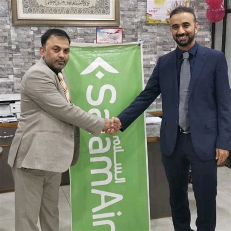 Zeeshan Amjad On Linkedin Salam Air Cargo Manager Visited Skt Office