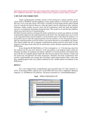 Design And Implementation Of Multi Channel Frame Synchronization In Fpga PDF