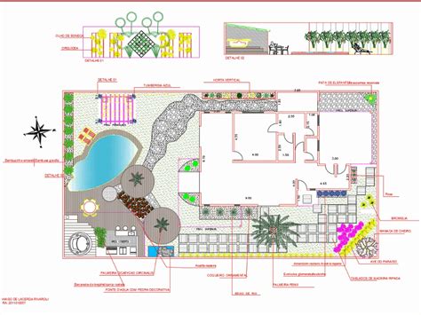 Residencia En Autocad Descargar Cad Gratis 163 Mb Bibliocad
