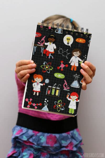 Fabric Covered Notebook Tutorial Swoodson Says