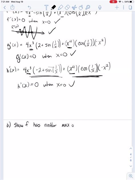 SOLVED The Three Cases In The First Derivative Test Cover The Situations One Commonly Encounters