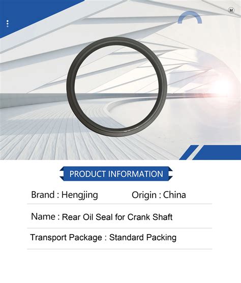 Daewoo Bus Parts De12 Engine Parts Bz6524e 65 01510 0158 Rear Oil Seal