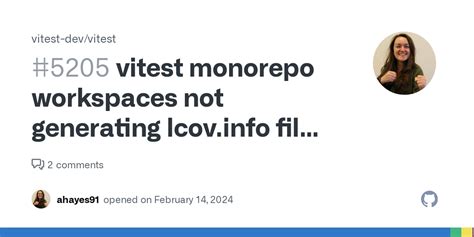 Vitest Monorepo Workspaces Not Generating Files In Coverage