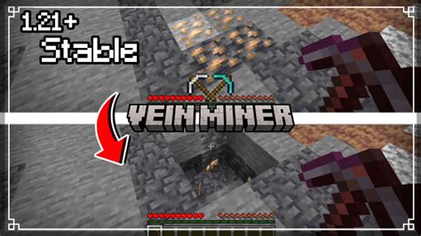 Vein Miner Stable Addon For Minecraft