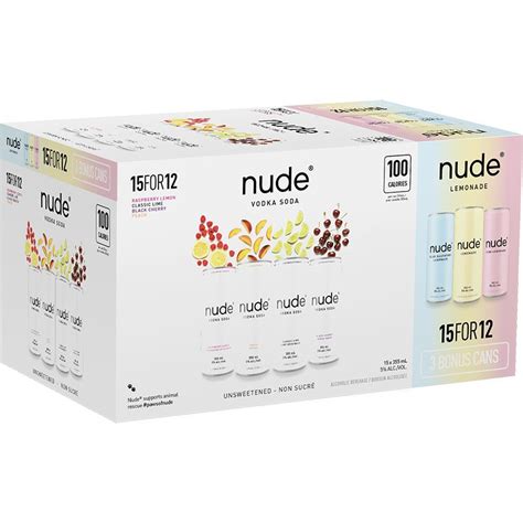 Nude Beverages On Linkedin Nude Vodka Soda Mixer 15 For 12 With