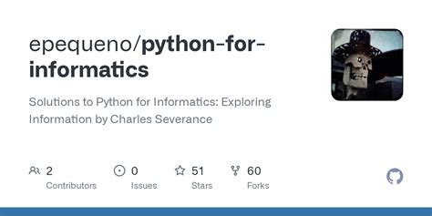 Github Epequenopython For Informatics Solutions To Python For