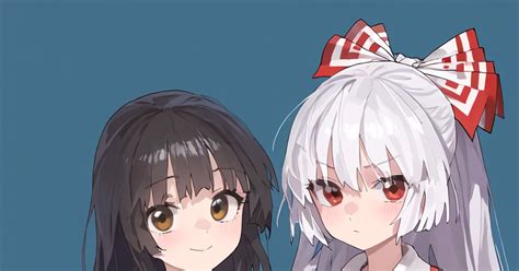 蓬莱山輝夜 카구야와 모코우 2 Kagiabiのイラスト Pixiv