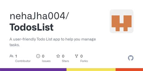Neha Jha On Linkedin Github Nehajha004todoslist A User Friendly