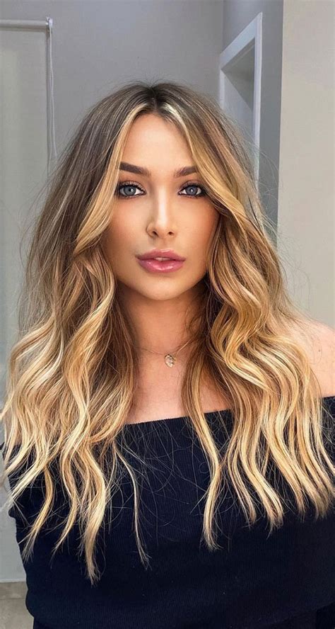 40 Cute Money Piece Hair Highlights Caramel Blonde Face Lights Brown Hair